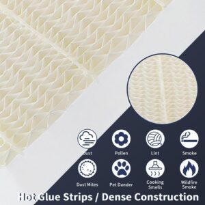 Funmit 1043 Super Humidifier Wick Filter (4 Pack) Replacement for Essick Air AIRCARE EP9500, EP9700, EP9800, EP9R500, EP9R800, 821000, 826000, 826800, 831000 Bemis Space Saver 800 8000 Humidifiers