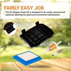 BlueStars 14-096-133-S Air Filter Cover Base Cleaner Kit - For Kohler XT650 XT675 Engine - Replaces 14 096 133-S 14096133-S