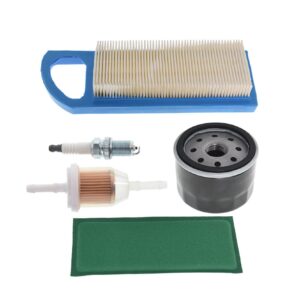 tinvhy m149171 air oil filter tune up kit replacement for john deere 115 102 105 115 l100 la105 la110 la115 gy20573 m149171 z225 for stens 102-875 for oregon 30-122 lawn tractor mower