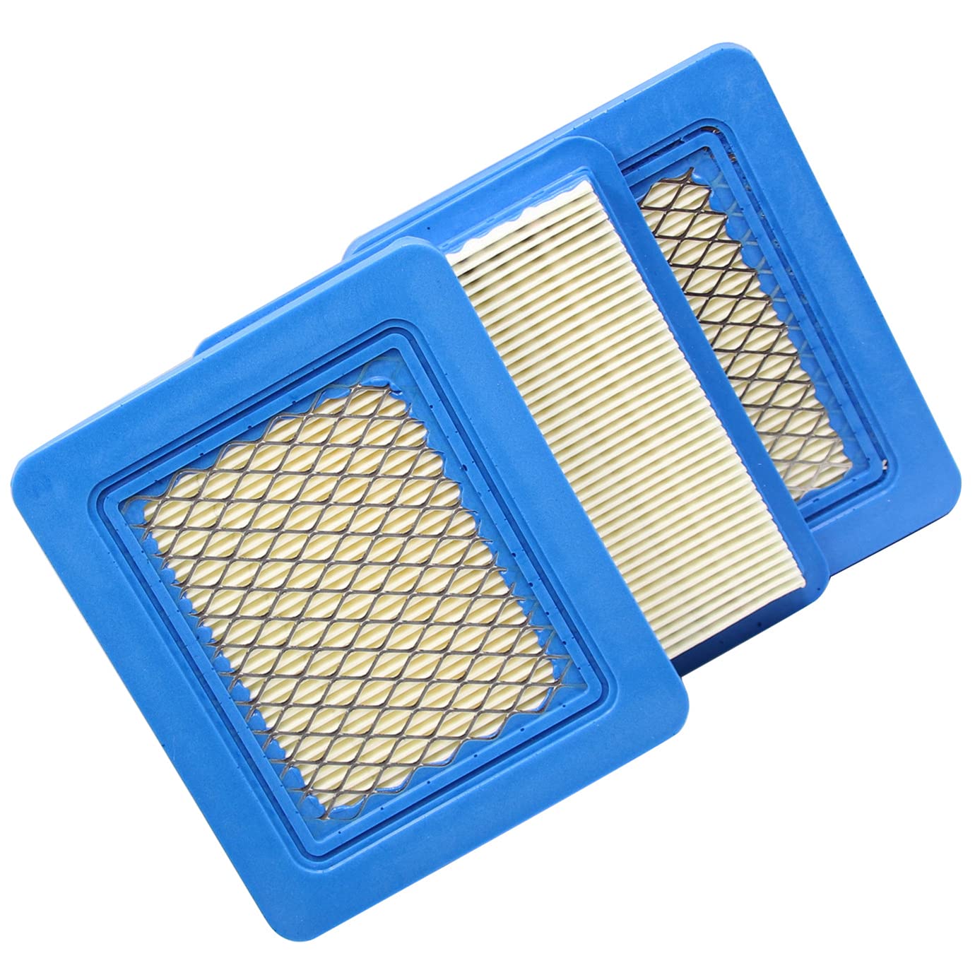 491588s Air Filter, Compatible with Briggs 491588, Toro 20332, Craftsman 3364, Premium Lawn Mower Air Cleaner (3Pcs)