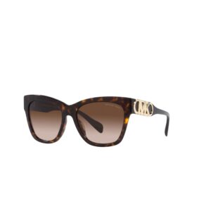 michael kors mk2182u - 300613 sunglasses dark tortoise w/brown gradient 55mm