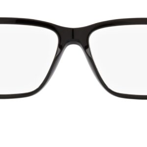 Versace VE 3328 GB1 Black Plastic Rectangle Eyeglasses 56mm