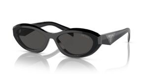 prada pr 26zs black/dark grey one size