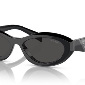 Prada PR 26ZS Black/Dark Grey One Size