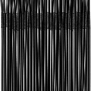 SONGNASS 100PCS Black Flexible Plastic Straws,Black Disposable Bendy Party Fancy Straws13inch Extra Long Straws Party Decorations