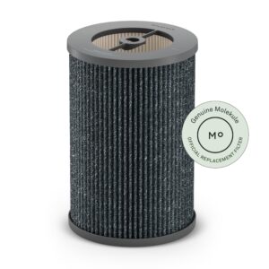 molekule peco-hepa tri-power filter air pro | air purifier replacement filters for smoke, mold, bacteria, viruses, allergens & other pollutants for clean air - gray