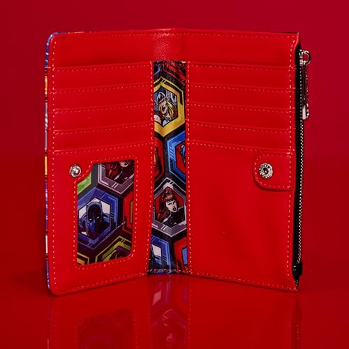 Loungefly Avengers 60th Glow in The Dark Anniversary Wallet, Amazon Exclusive