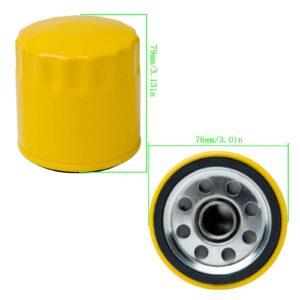 2 Pack 52 050 02-S Oil Filter For Kohler M18 CV15S SV735,Craftsman, Scag, Bad Boy lawn mower tractor, Part No.#52 050 02, 52 050 02-S, 52 050 02-S1, 25 050 25-S