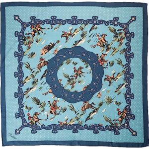 Pendleton Silk Scarf, Desert Riders Blue, 1-SZ