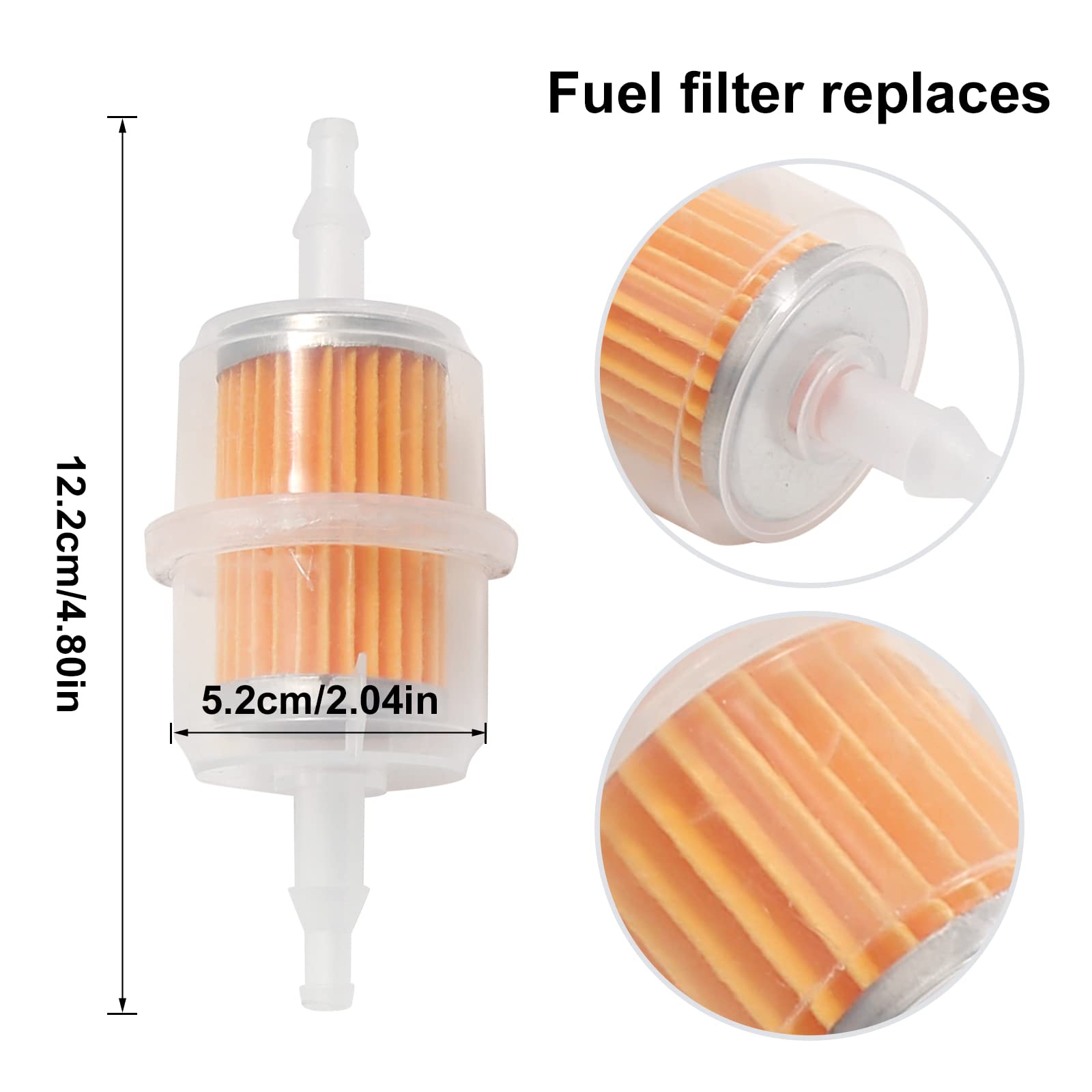 laffoonparts 52 050 02-S Oil Filter Replacement for Kohler CH11-CH25 CV11-CV22 M18-M20 MV16-MV20 SV715 SV725 SV735 CV13S CV15S CV640 SV730 SV810 Engine 25 050 34-S 52 050 02-S1