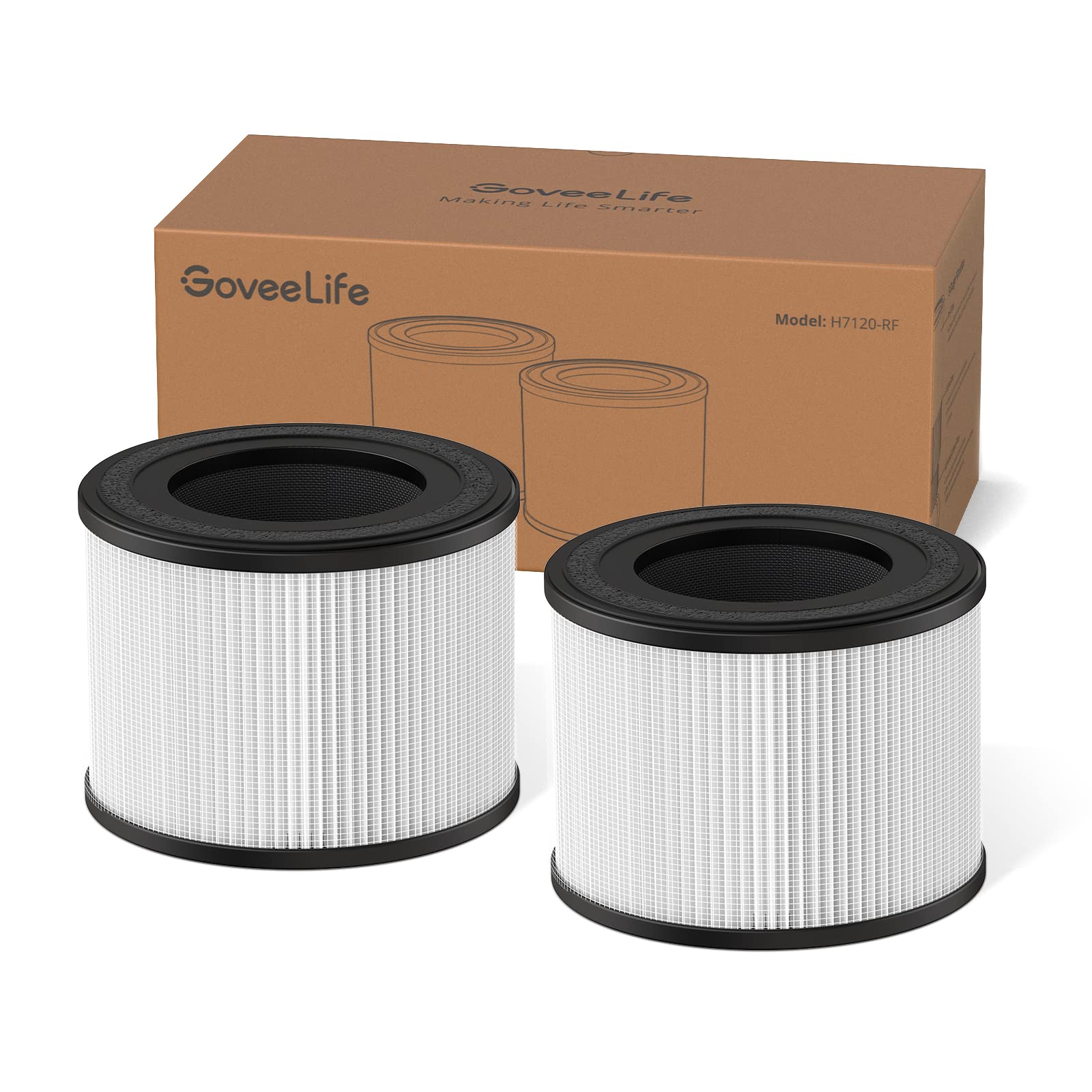 GoveeLife Air-Purifier Replacement Accessories for H7120,H11 HEPA