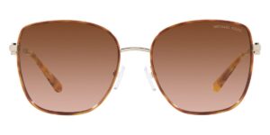 michael kors empire amber gradient butterfly ladies sunglasses mk1129j 10143b 56