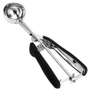 Ice Cream Scoop, 18/8 Stainless Steel Cookie Scoop, Cookie Scoops for Baking, 2 Tbsp/ 30 ml/ 1 oz Cookie Dough Scoop, Ice Cream Scooper with Trigger Release, Cookie Scooper for Baking, Cupcake Scoop