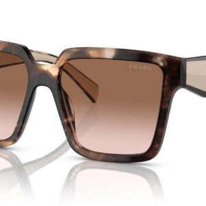 Prada PR 24ZS - 07R0A6 Sunglasses CARAMEL TORTOISE w/BROWN GRADIENT 56mm