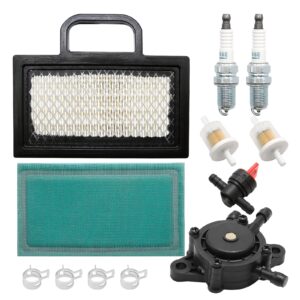 air filter & oil filter set replacement for bs 499486 808656 691035 john deer l120 poulan 18-26hp l111 l118 la130 la140 la140 la150 d130 d140 gy21056