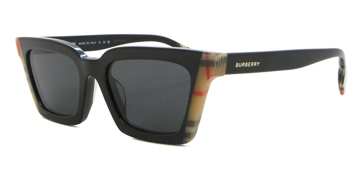 BURBERRY BRIAR BE 4392U Black Vintage/Dark Grey 52/19/140 women Sunglasses