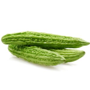 25 Long Bitter Melon Seeds - Khổ Qua Mỡ Trái Dài - Up to 16 inches Fast Growing - AKA. Bitter Gourd, Bitter Squash, Balsam Pear, Kyushu, Karela, Goya, Paval, Ampalaya, Vietnamese Bottle Gourd