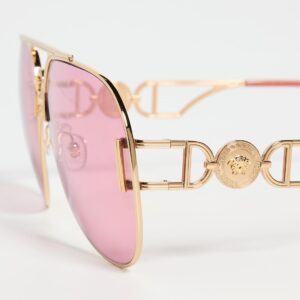 Versace Women's VE2255 Sunglasses, Arcturus, Pink, One Size