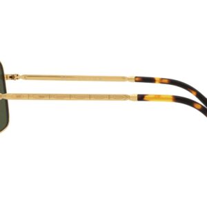 Ray-Ban RB3796 Square Sunglasses, Legend Gold/Green, 62 mm