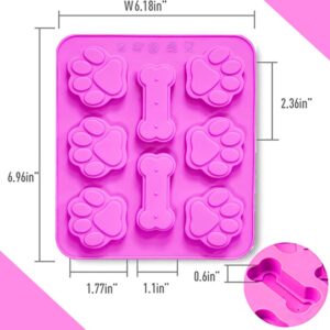 Adorable Dog Paws Silicone Molds - Create Sweet Delights