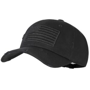 iin american flag baseball cap for men women low profile usa army tactical operator military plain dad hat