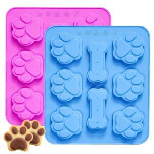 adorable dog paws silicone molds - create sweet delights