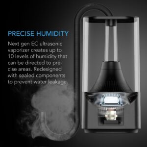 AC Infinity CLOUDFORGE T3, Plant Humidifier 4.5L with VPD Humidity Controls, 10-Level Precision Vaporizer, Extendable Targeting Hose and No-Leak Seal for Grow Tents