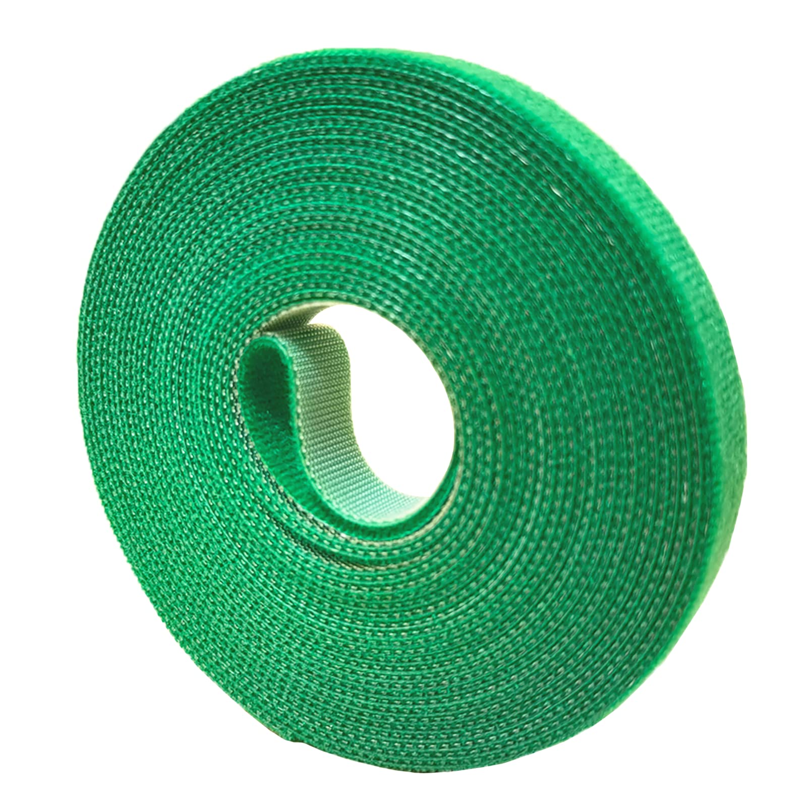 plantactic Garden Tie Green Tape, Plant Supports, Gentle On Plants (16.4ft × 0.6 inch, 1 roll, Green)