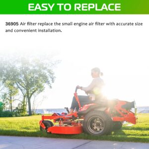 Air Filter Compatible with Toro Recycler 22 6.5HP 20016 20017 20018 Lawn Mower Air Filter Replacement 36905(2PCS)