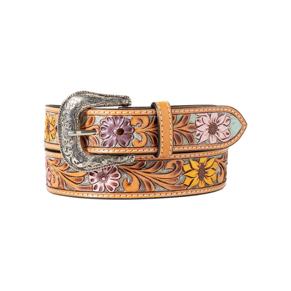 ARIAT Western Belt Womens Sunflower Daisy Tool XL Multi-Color A1566197