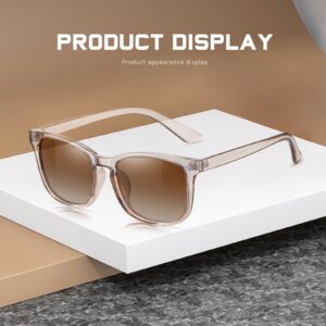 FEIDUSUN Polarized Sunglasses for Women and Men Classic Trendy Sun Glasses with UV Protection