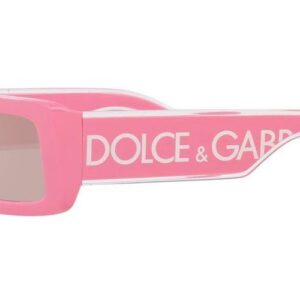 Dolce & Gabbana Women's Narrow Rectangle Sunglasses, Pink, One Size