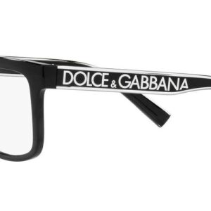 Dolce & Gabbana DG5101-501 Eyeglass Frame BLACK w/DEMO LENS 52mm