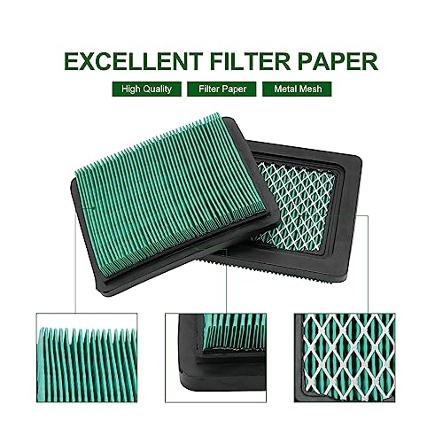 Brlyeeanze 2 Pack 17211-ZL8-023 Air Filter Compatible with Honda GCV160 GC160 GCV190 GC190 GX100 GCV190A Engine Husqvarna Craftsman Push Lawn Mower Tiller Air Cleaner 17211-ZL8-023 17211-ZL8-003