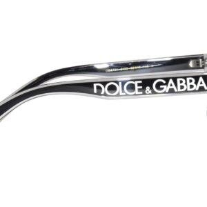 Dolce & Gabbana DG 5101 3133 Crystal Plastic Square Eyeglasses 50mm