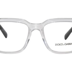 Dolce & Gabbana DG 5101 3133 Crystal Plastic Square Eyeglasses 50mm