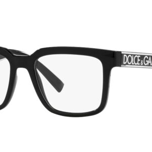 Dolce & Gabbana DG5101-501 Eyeglass Frame BLACK w/DEMO LENS 52mm