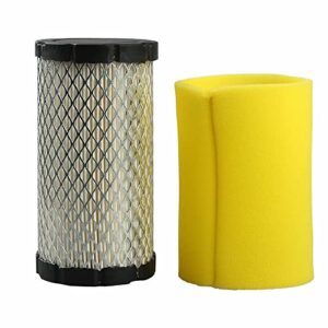 LEFITPA Replacement 2-Pack 063-4026-00 Air & Pre Filter for John Deere LA125 D120 GY21055 MIU11511 for Briggs & Stratton 4241 5415 793569 31L777 31M977 31Q777 331707 331777 331807 331877 33M677 33M777