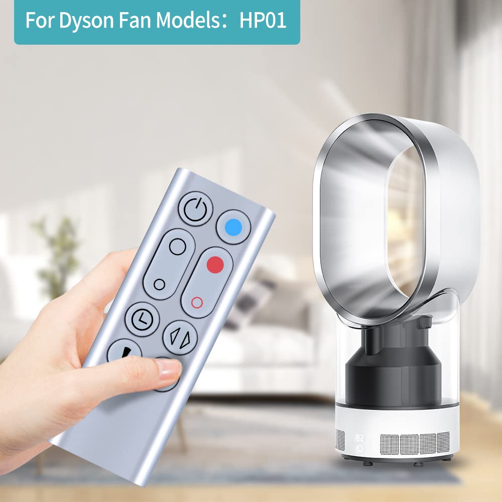 Replacement Dyson Remote Control HP01 Compatible for Dyson Heat + Cool Fan Heater Tower (Part Number: 967197-13)