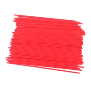 spray can straws, replacement spray can extension straw,red plastic extension straws,5inches. (50 pack)