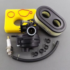 qdyzpp carburetor for craftsman m110 lawn mower cmxgmam1125499 140cc with air filter