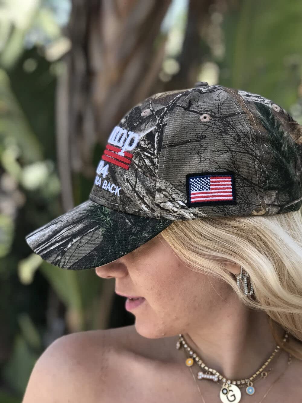 Made in USA Trump Hat 2024 Take America Back Camo Hat Adjustable Cap Hat Presidential Election Campaign (Cameo Mesh)