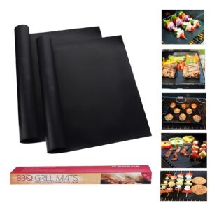 oven liners for bottom of electric gas oven - 2 pack large heavy duty oven mat, heat resistant oven liners for bottom of electric oven, 15.74"x 23.6". (2pack)