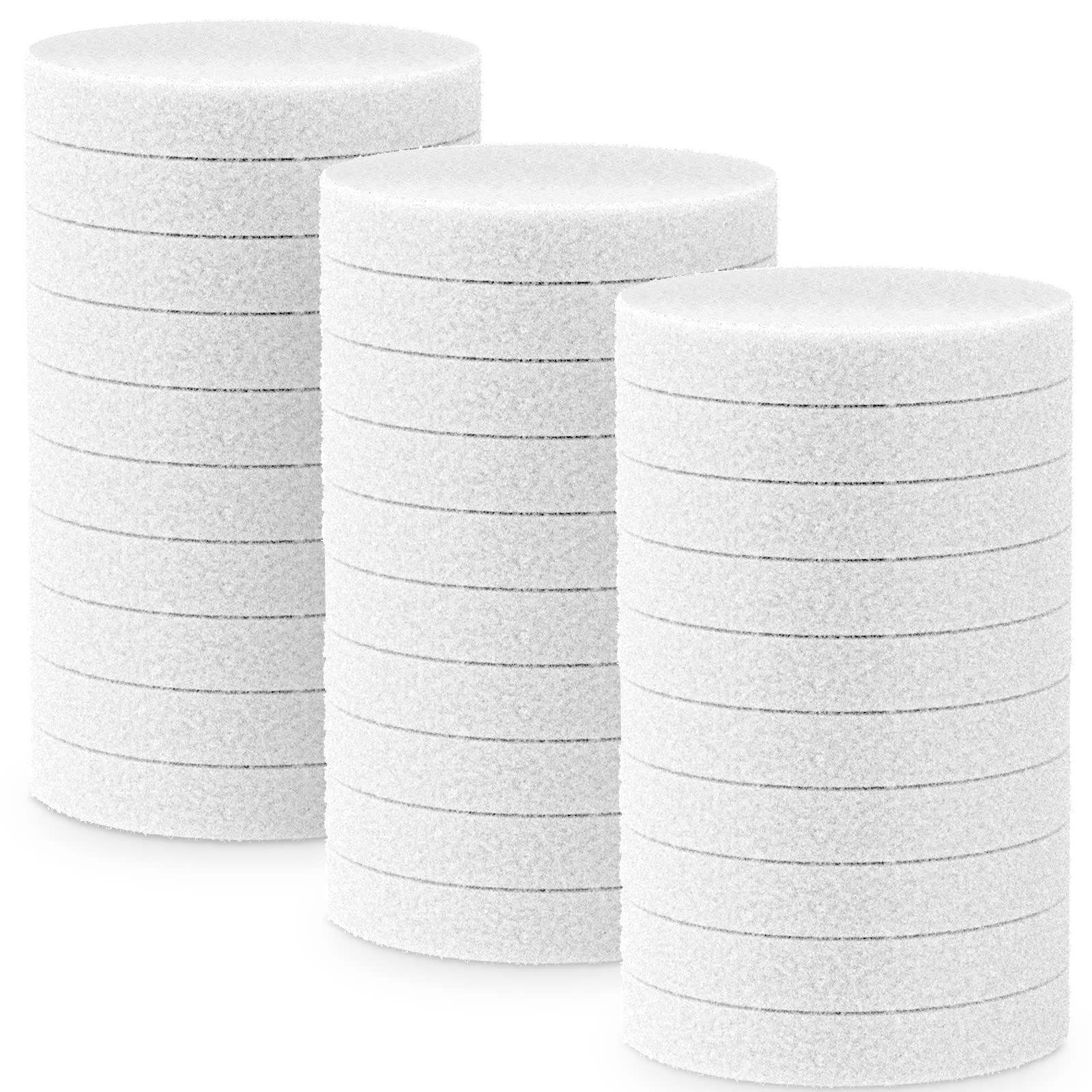 iSingo 30 Pack Core Mini Aroma Pads Replacement for LEVOIT LV-H128 Essential Oil Replacement Aromatherapy Refill Pads Compatible with LEVOIT Core Mini/LV-H128 Air Puri-Fier White