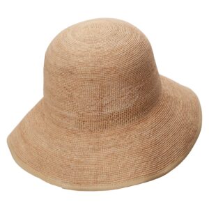 Jeanne Simmons Raffia Bucket Hat - Natural OSFM