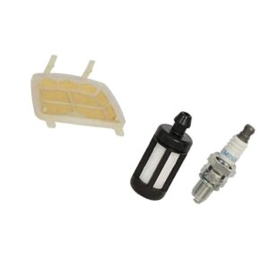 Air Filter Service Fuel Filter and Spark plug Kit Lawn Mower Replacement Parts Set fit for Stihl MS171, MS171C, MS181, MS181C, MS211 and MS211C Chainsaw Models