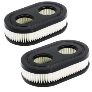 593260 air filter for lawn mower, 798452 334404 replacement air filter compatible with series engine 550e 500ex 550ex 625 575ex 4247 5432 5432k, 2 packs