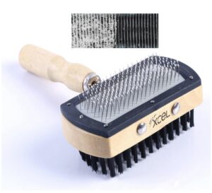 air conditioner evaporator coil condenser fin cleaning brush - double sided - wide