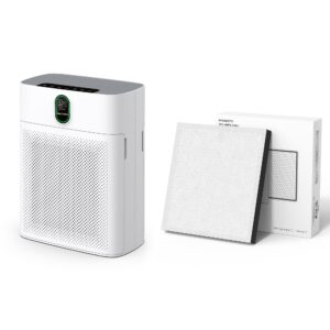 morento hy4866 air purifiers with hy4866 enhanced filter 2p, white