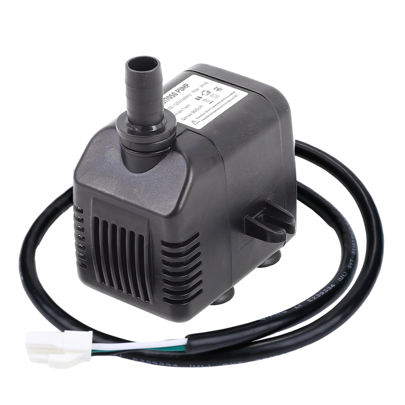 6017050 Evaporative Cooler Pump, Pump with 3 Pin Connector, Replacement Pump For Use with Models: MC18M, MC18V, MC17